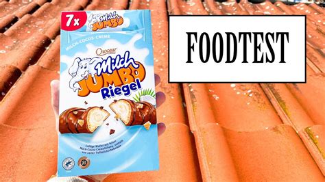 Choceur Milch Jumbo Riegel Milch Cocos Creme FOODTEST YouTube
