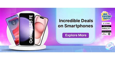 Flipkart Big Saving Days Sale 2024 Start Date Deals And Offers