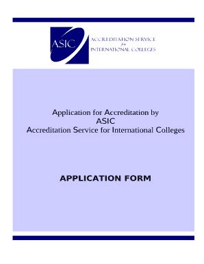 Application For Accreditation By Doc Template PdfFiller