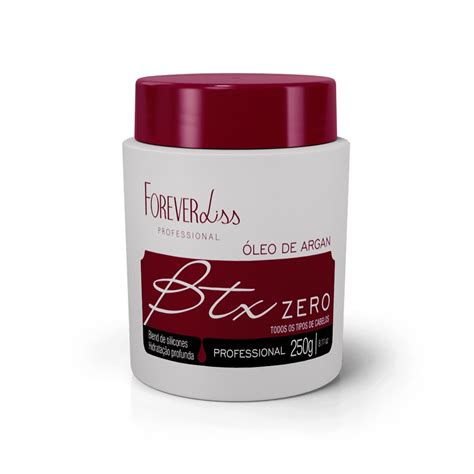 Btx Capilar Argan Oil Zero Forever Liss 250g 250g