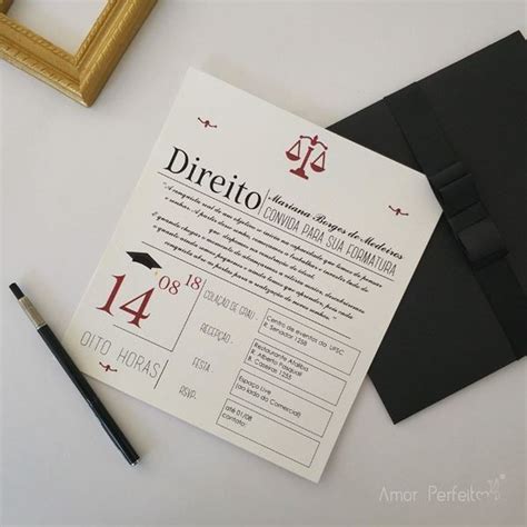 Aprender Sobre 92 Imagem Convite De Formatura Modelo Br Thptnganamst
