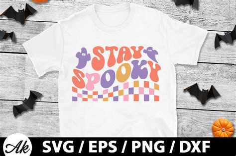 Stay Spooky Retro SVG Graphic By Akazaddesign Creative Fabrica