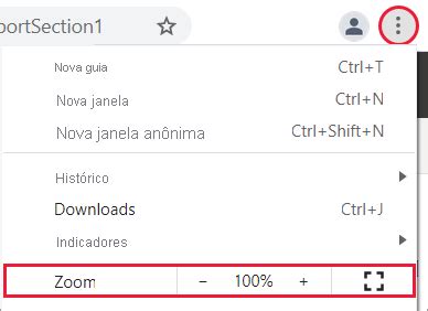 Alterar o tamanho de exibição e a proporção de uma página de relatório