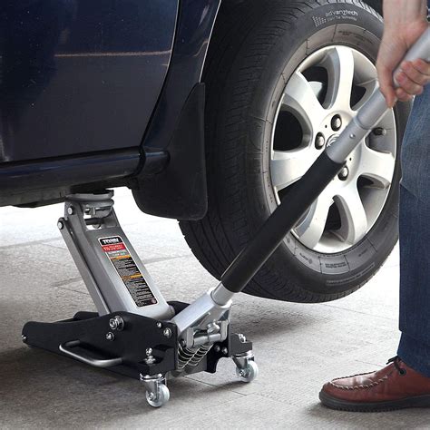 Torin Hydraulic Low Profile Aluminum Steel Racing Floor Jack 1 5 Ton