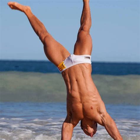 Sexy Guy Enjoy In The Beach By Antoni Azocar Beach Boy Men Beach