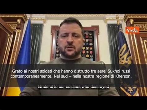 Zelensky Distrutti Tre Aerei Russi In Contemporanea Nessun Assassino