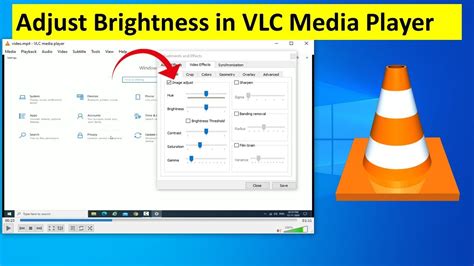 How To Adjust Brightness In Vlc Media Player In Windows Youtube