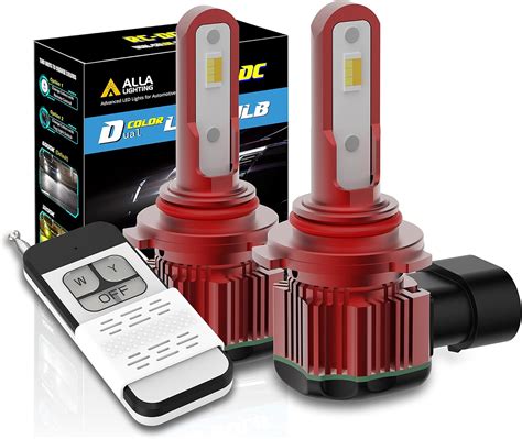 Amazon Alla Lighting Newest 9140 9145 H10 LED Switchback Fog