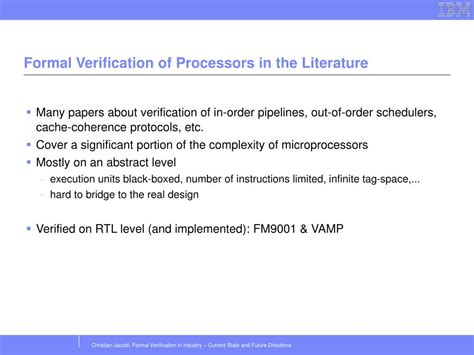 ppt formal verification in industry current state and future directions powerpoint