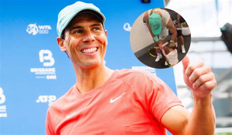 Rafa Nadal Aparece En Brisbane Con Su Hijo El Tierno Video Que Ronda