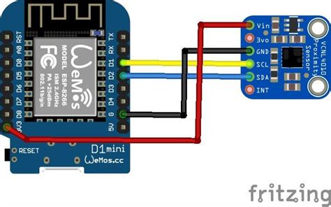 vcnl4010 light sensor and esp8266 example using the arduino ide esp8266 learning
