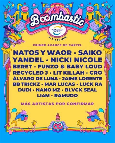 Boombastic Portaventura World Anuncia Su Primer Avance De Cartel