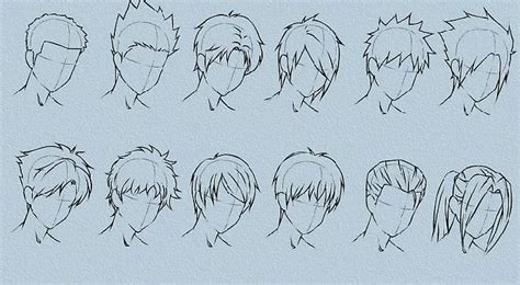 Top 20 Cách vẽ tóc anime nam nữ đẹp đơn giản cho người mới bắt đầu
