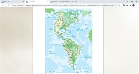 De acuerdo con el mapa de esta pagina Cuál es el punto mas alto de