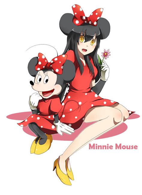 Minnie Mouse By Trudyfish Deviantart Mickey Mouse Cartoon Anime