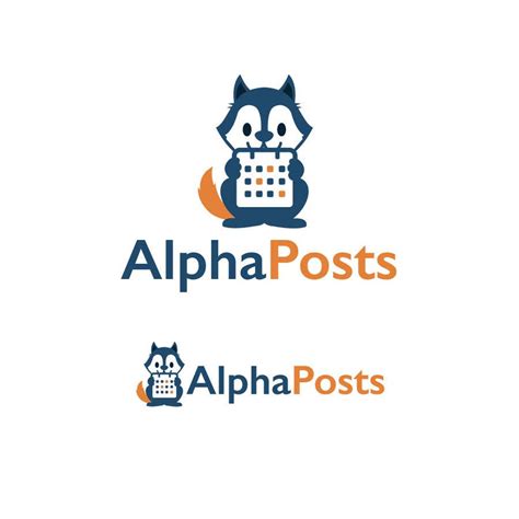 Logo For Social Media Marketing Tool AlphaPosts Freelancer