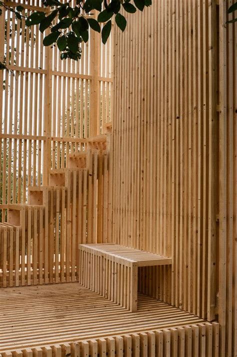 Gjennomsikte Kollaboratoriet Wooden Architecture Wood Architecture