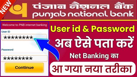 Pnb User Id Password Kaise Pata Kare How To Forgot Punjab