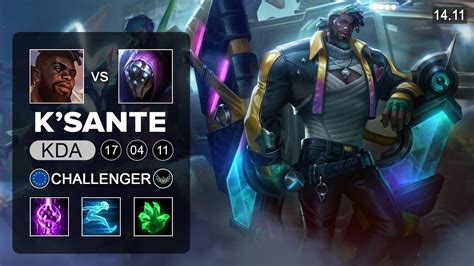 K Sante Vs Jax Top EUW Challenger Patch 14 11 Season 14 YouTube