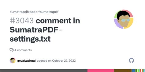 comment in sumatrapdf settings txt · issue 3043 · sumatrapdfreader sumatrapdf · github