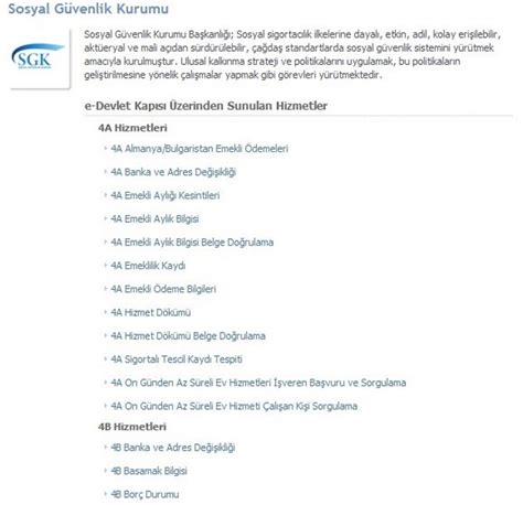 SGK Sigorta Sorgulama İle SGK Hizmet Dökümü Alma Sözcü