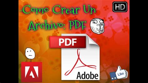 ★tutorial★ como crear un archivo pdf facil y rapido hd youtube