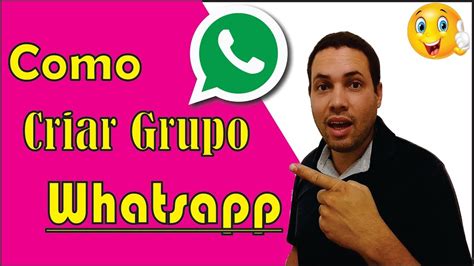 Como Criar Um Grupo Whatsapp E Divulgar Link ATUALIZADO YouTube