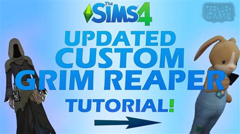 Updated How To Customize The Grim Reaper In The Sims No Mods