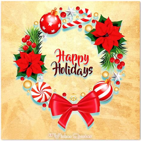 Happy Holidays Messages To Boss