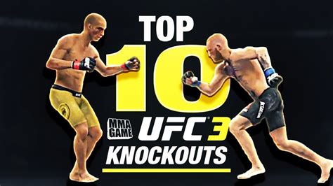 EA SPORTS UFC 3 TOP 10 UFC 3 KNOCKOUTS Community KO Video Ep 3