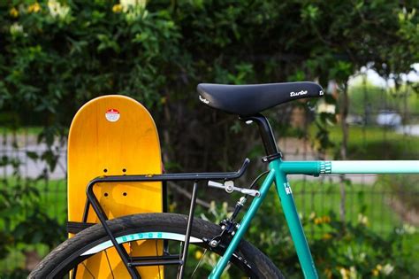 Skateboard Rack Bike