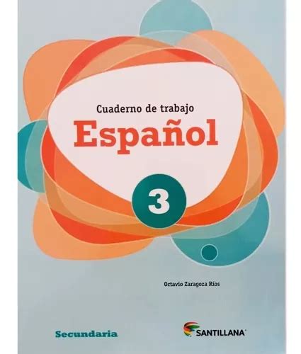 Español 3 Cuaderno De Trabajo Secundaria Santillana en venta en