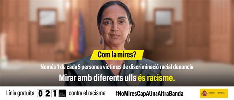 Mirar Con Distinta Cara Es Racismo Ministerio De Igualdad