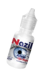 Nazil Ofteno Gotas 15 Ml Alivio Rápido Del Ojo Rojo