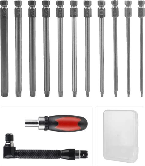 CPROSP Torx Schraubendreher Set 150mm Lang Lange Torx Bit Mit 2