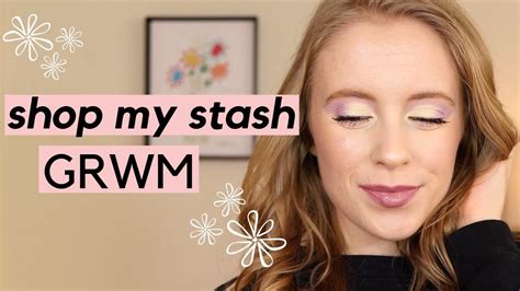 GRWM Using Shop My Stash Products YouTube