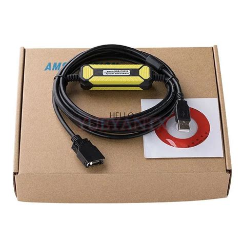USB CN226 Cable Suits Omron CS CJ CQM1H CPM2C Series PLC Programming Cable