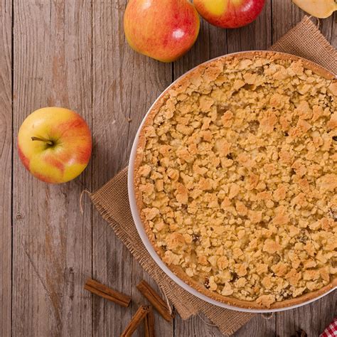 Tarte aux pommes caramel façon crumble