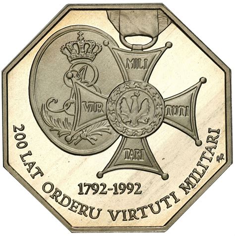 50000 zł 200 lat Orderu Virtuti Militari 1992 archiwum niemczyk pl