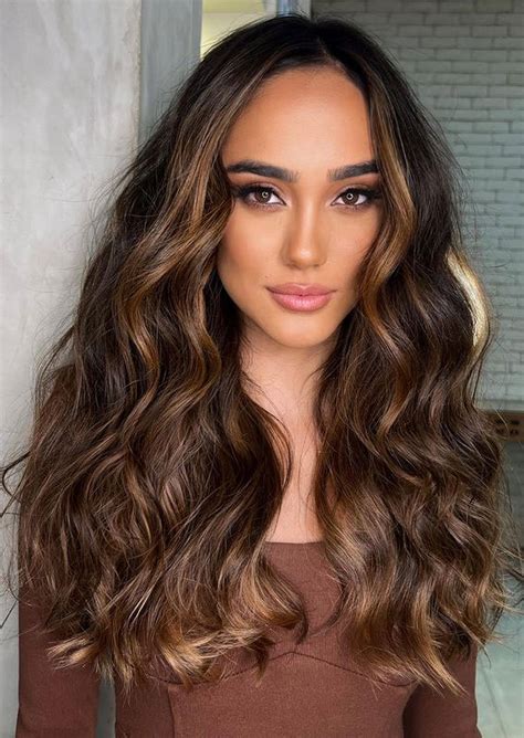 50 Trendy Hair Colour For Every Women Copper Glow Contrast