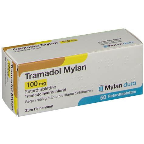 TRAMADOL Mylan 100 Mg Retardtabletten 50 St Shop Apotheke