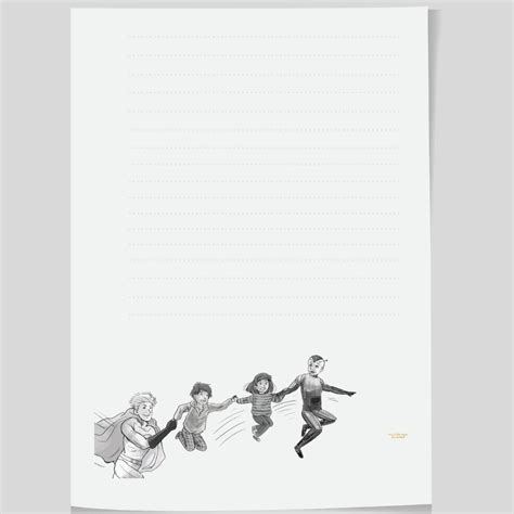 Briefpapier Zum Ausdrucken Gratis Mit Linien Sch Nen Motiven F R