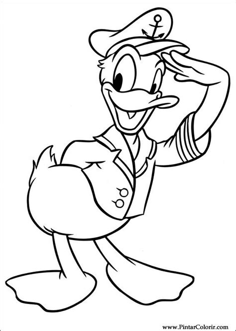 Desenhos Do Pato Donald Para Colorir Pop Lembrancinhas Dibujos De