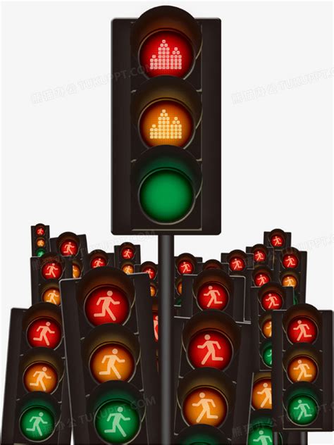 创意红绿灯图片大全 街头 大山谷图库