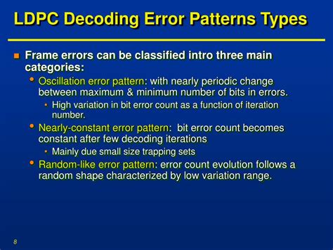 ppt improving ber performance of ldpc codes based on intermediate decoding results powerpoint