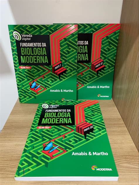 Livro Fundamentos Da Biologia Moderna Vereda Digital Livro