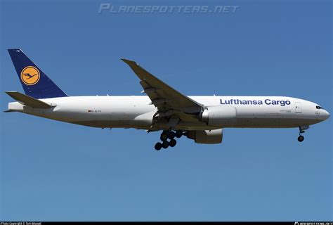 D ALFD Lufthansa Cargo Boeing 777 FBT Photo By Tom Mousel ID 1443743