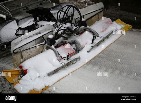 Work Snowcat Tractor Machine Plow Hi Res Stock Photography And Images