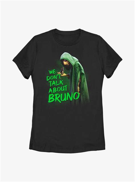 Disney Encanto Hooded We Don T Talk About Bruno Womens T Shirt In 2022