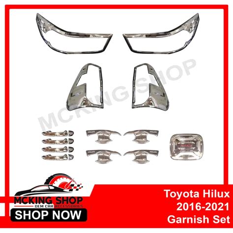 Toyota Hilux G Variant X Combo Set Of Headlight And Tail